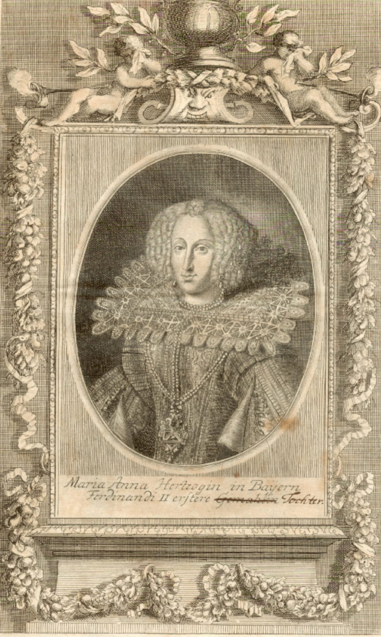 Maria Anna of Bavaria 1574-1616 | Antique Portrait