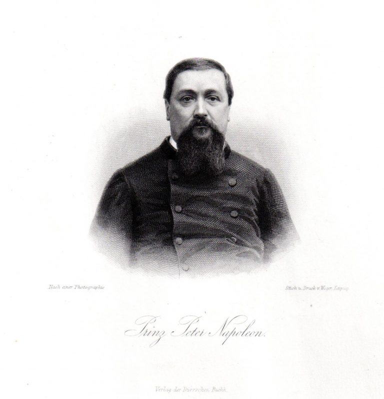 Prince Pierre-Napoléon Bonaparte 1815-1881 | Antique Portrait