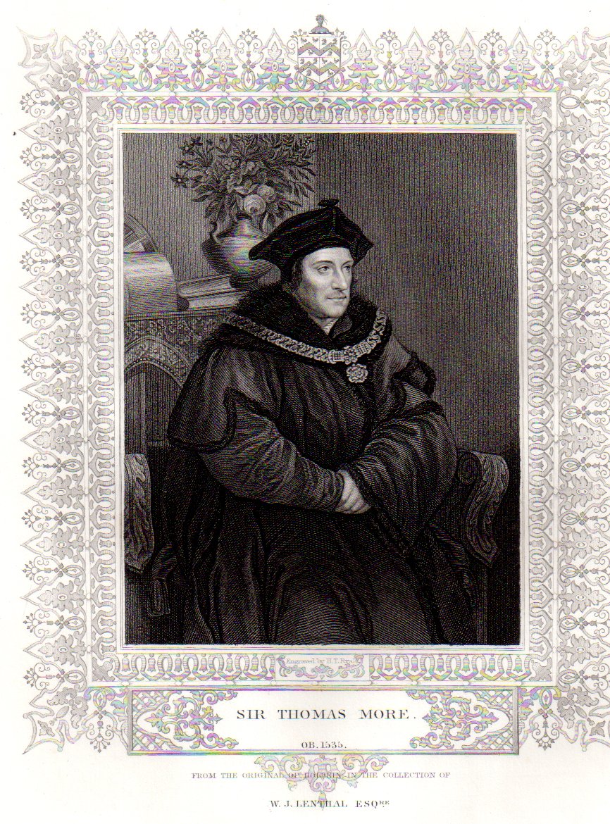 Sir Thomas More 1478-1535 | Antique Portrait