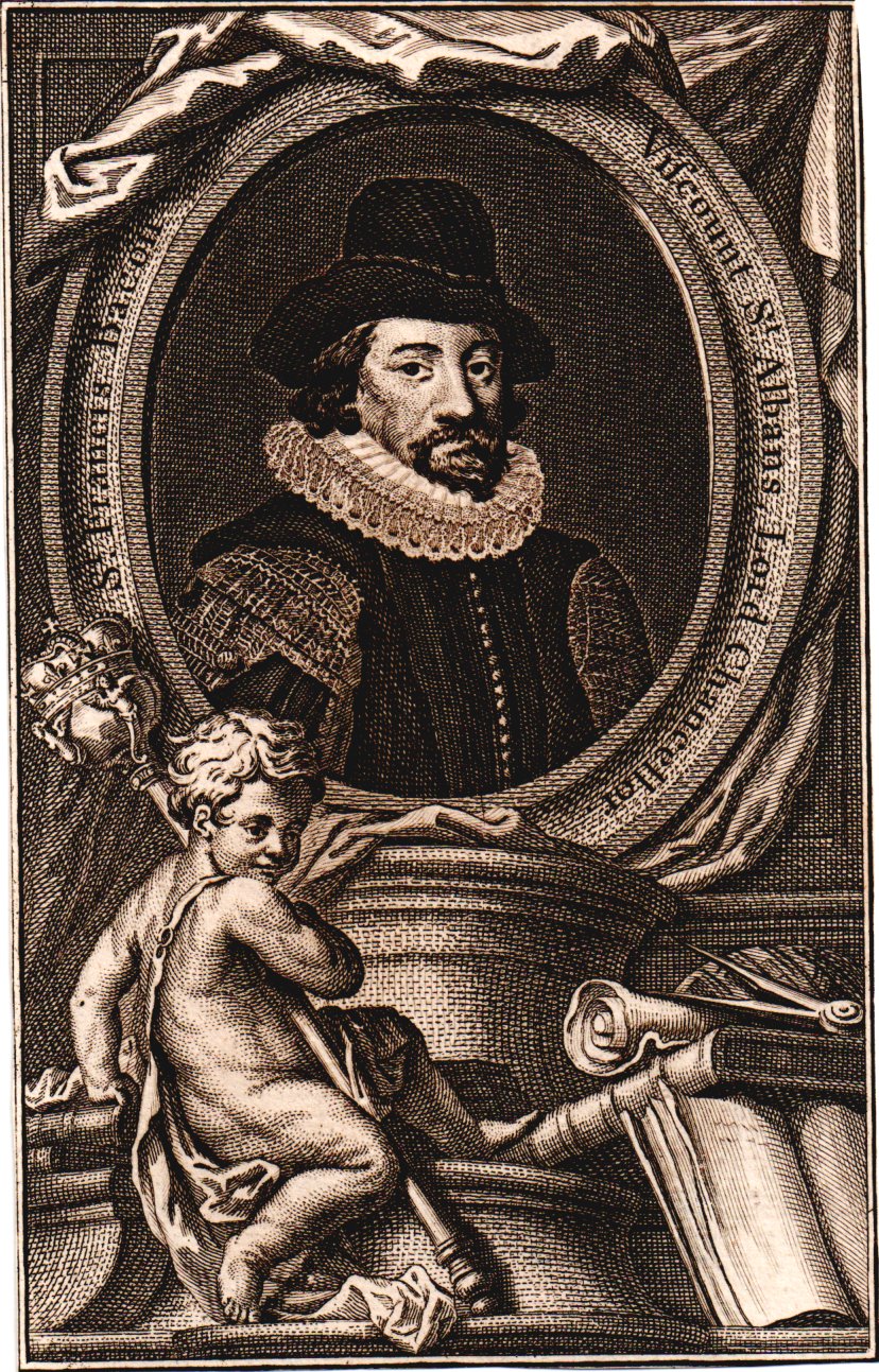 Francis Bacon, 1561-1626. Lord Chancellor | Antique Portrait