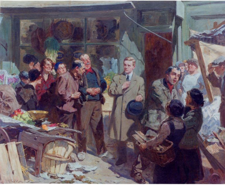 Edward VIII (The Duke of Windsor) Sunlight in the East by Fred Roe ...