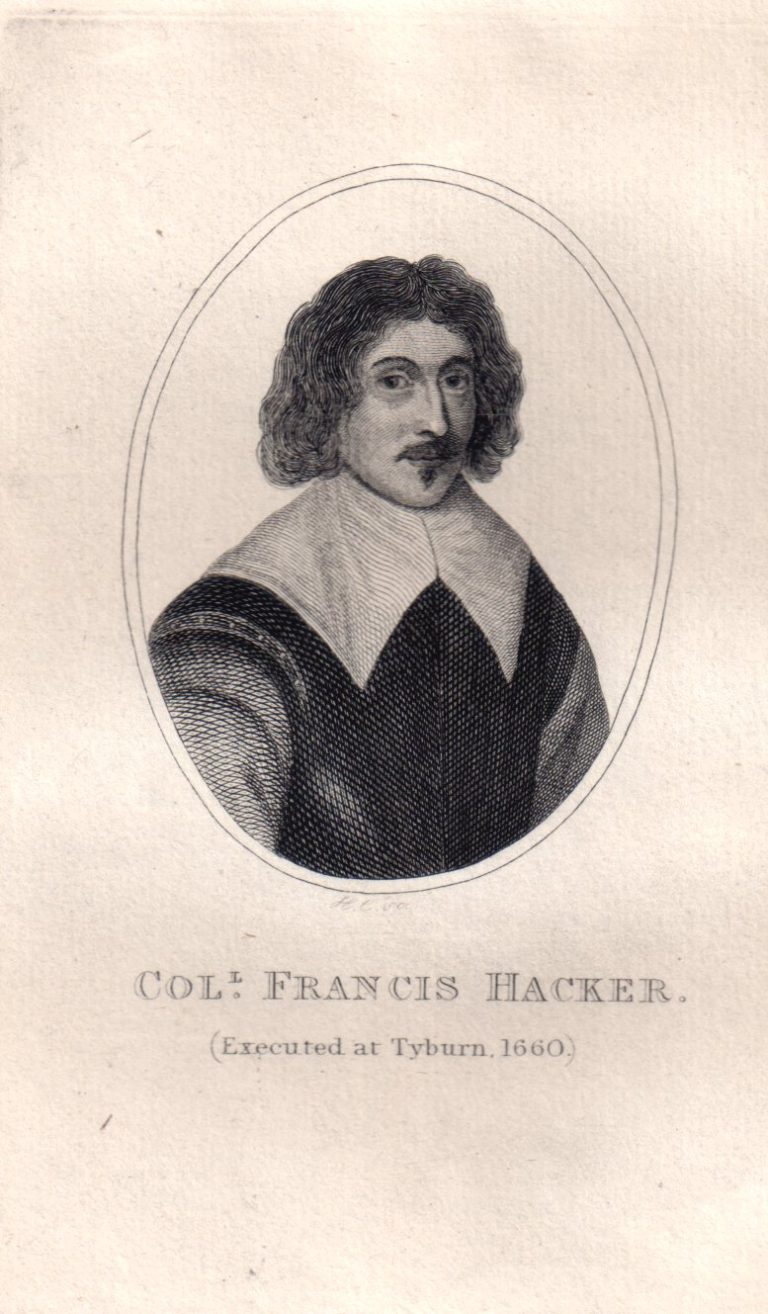 Colonel Francis Hacker 1618-1660 | Antique Portrait